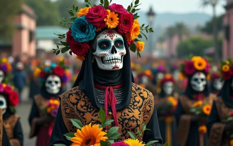 La Fête des morts au Mexique : traditions, symboles et réalités culturelles